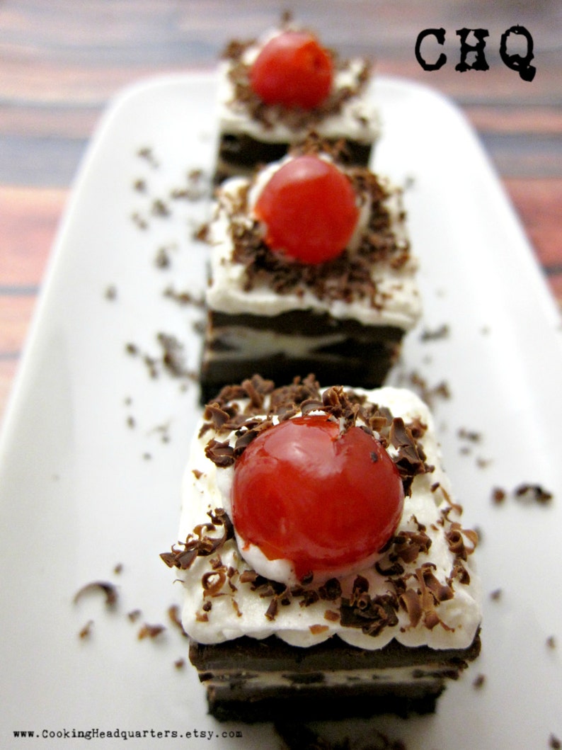 Black Forest Fudge Recipe Handmade Gifts Cookbook Recipes Homemade Cake ...