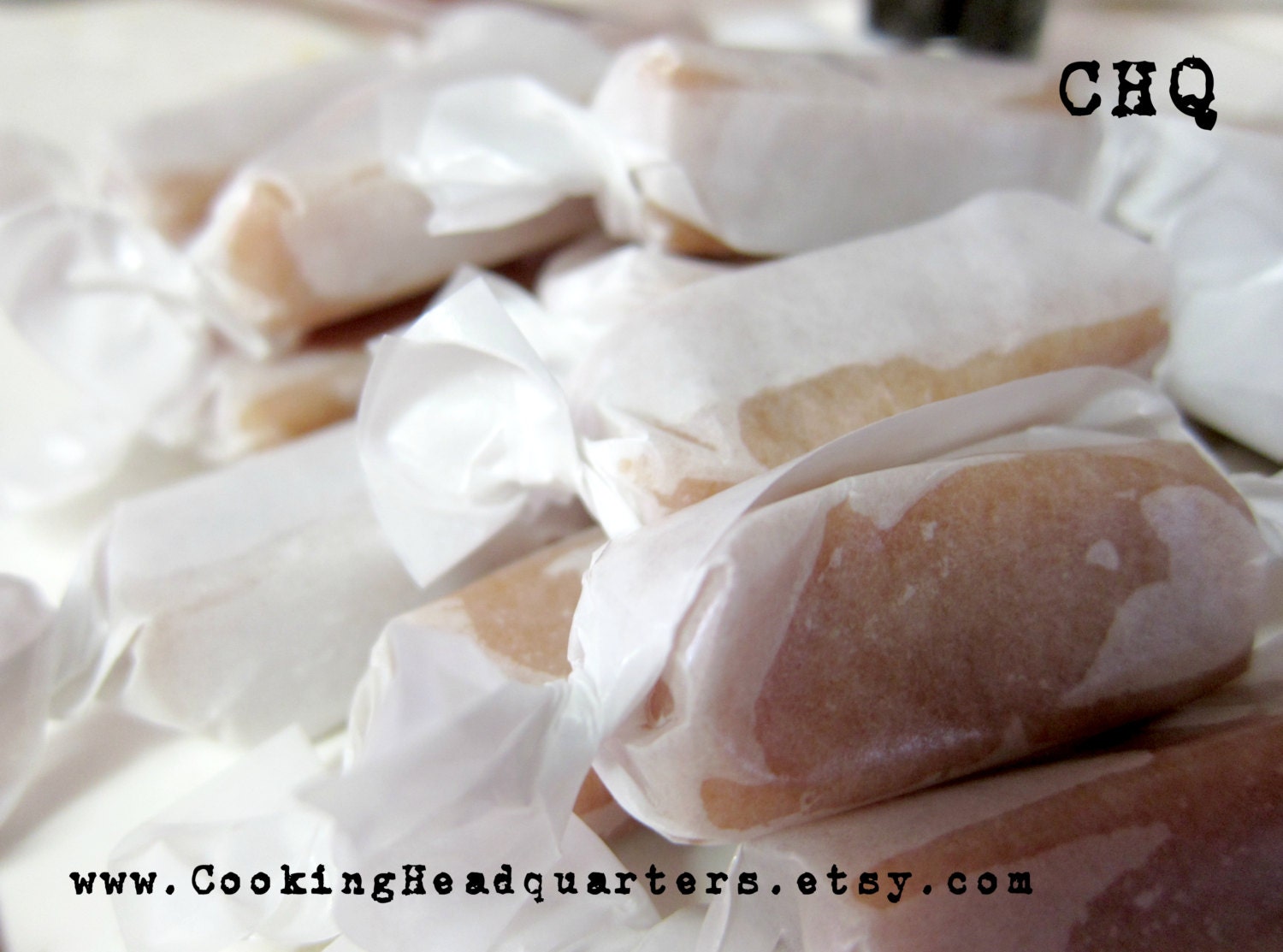 Soft Salted Caramel Chews Recipe Homemade Caramels Chewy Carmel Candy ...