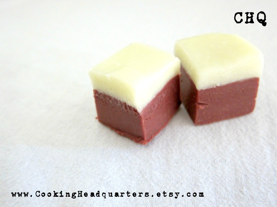 Red Velvet Cake Fudge Recipe Handmade Gifts Chocolate Cookbook Recipes ...