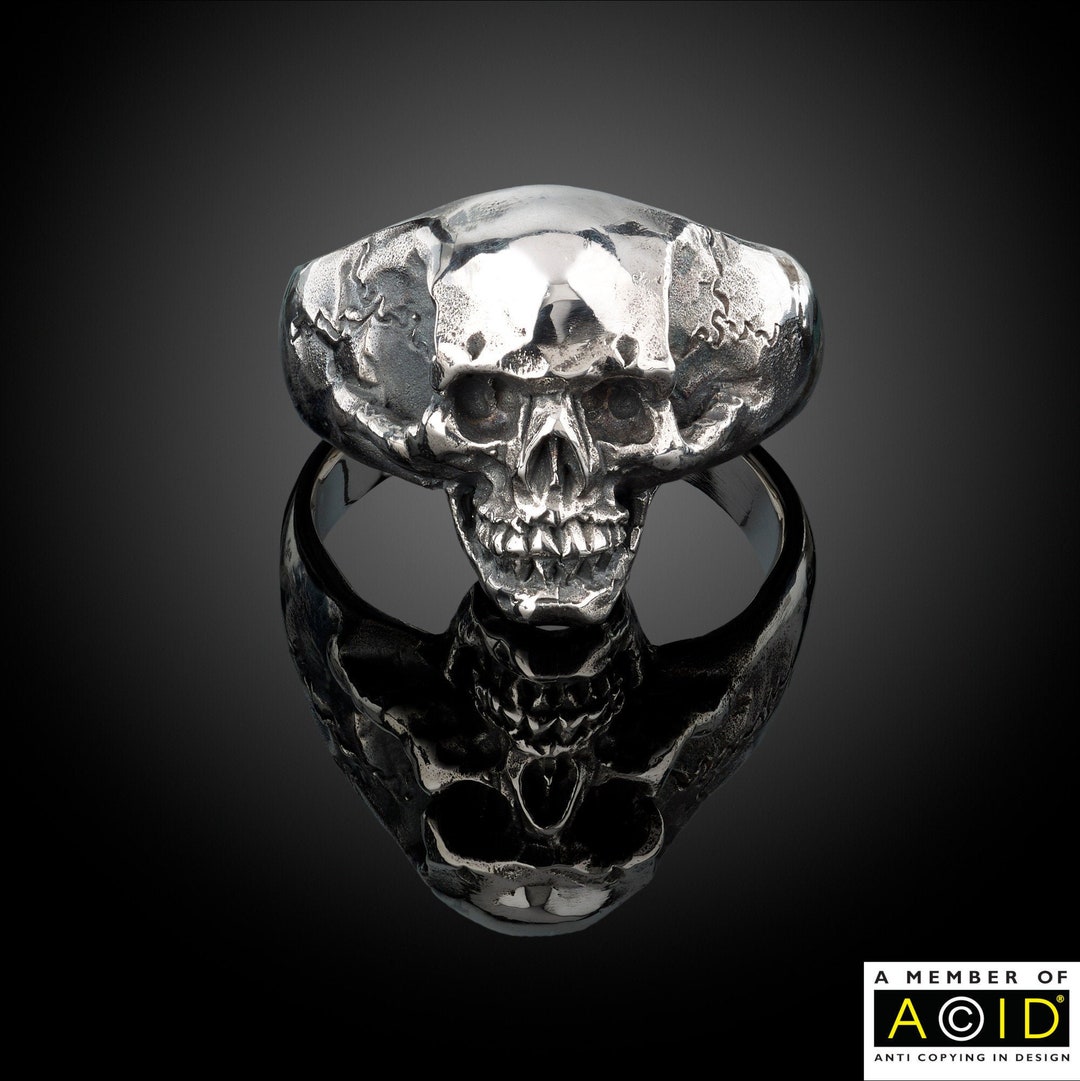 Small Skull Ring - Etsy