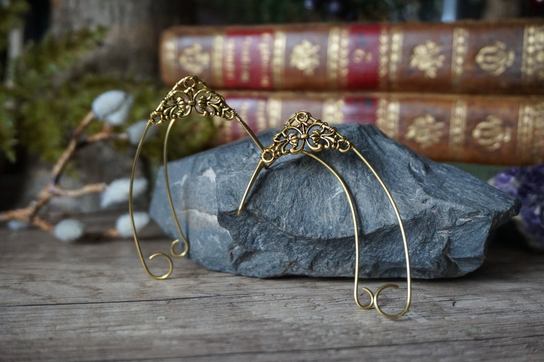 Elf Ears "medieval" - Gold - Etsy Australia
