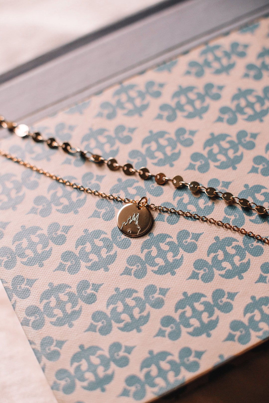 The Castle Gold Necklace Set, Gold Choker, Cinderella Inspired Necklace ...
