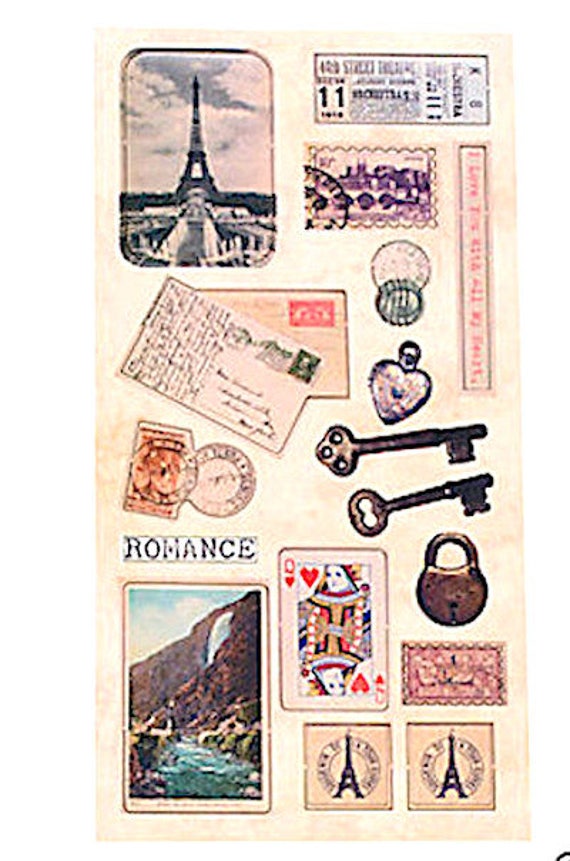 Postcard Stickers Etsy at Cathy Remington blog