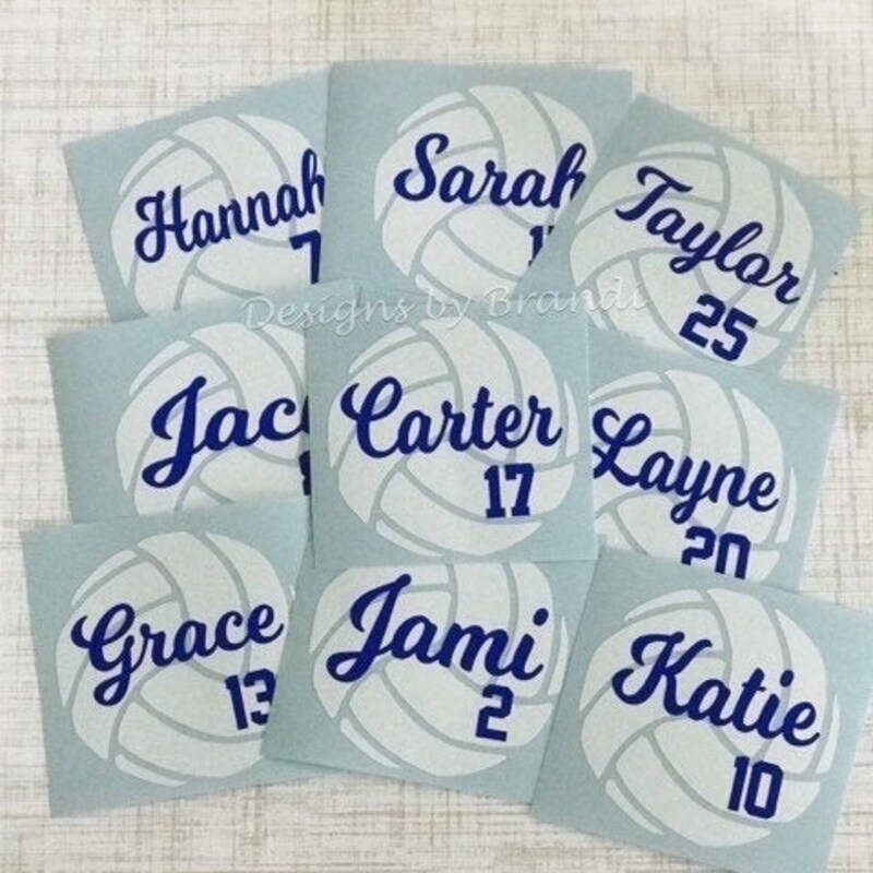 Volleyball Monogram - Etsy