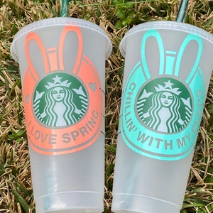 Easter Starbucks Cup, Easter Tumbler, Starbucks Cup, Personalized ...