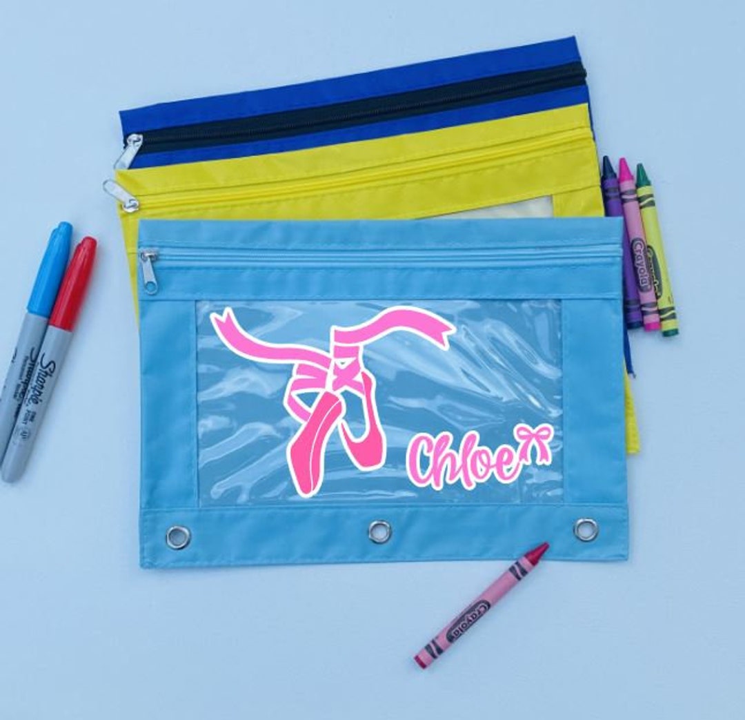 Ballerina Pencil Pouch / Personalized Pencil Bag / Ballet Pencil Bag ...