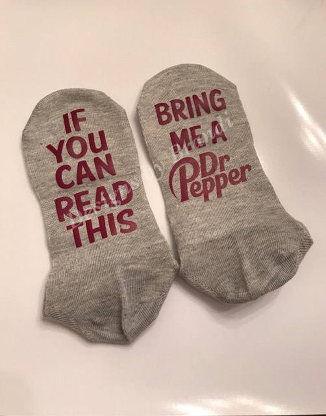 If You Can Read This Bring Me a Dr Pepper Socks / Gifts for Dad / Gifts ...