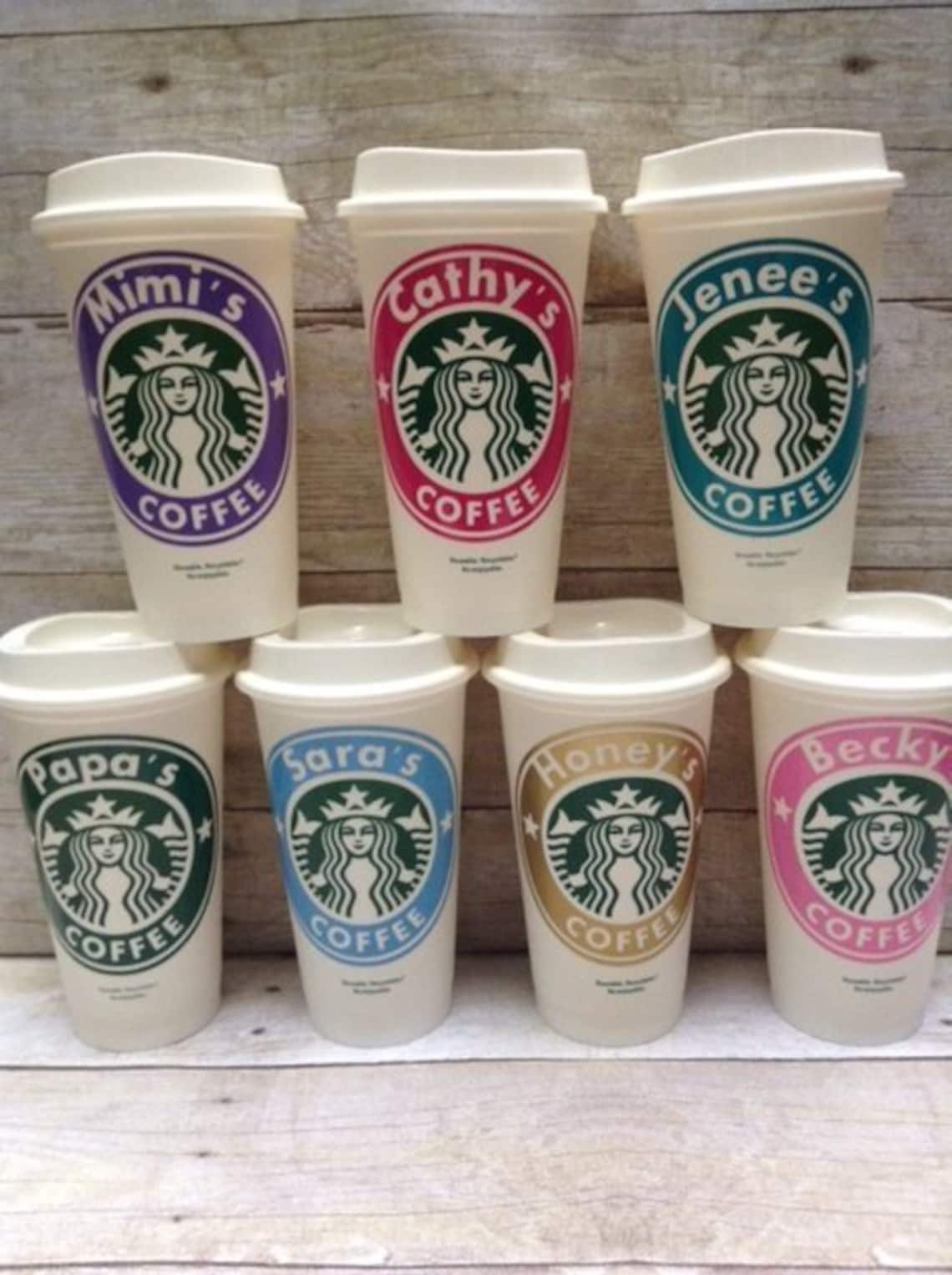 Personalized Starbucks Reusable Cup // Starbucks Cup // Personalized ...