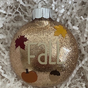 Fall Ornaments / Set of 5 / Fall Tree / Fall Decor / Thanksgiving Tree ...