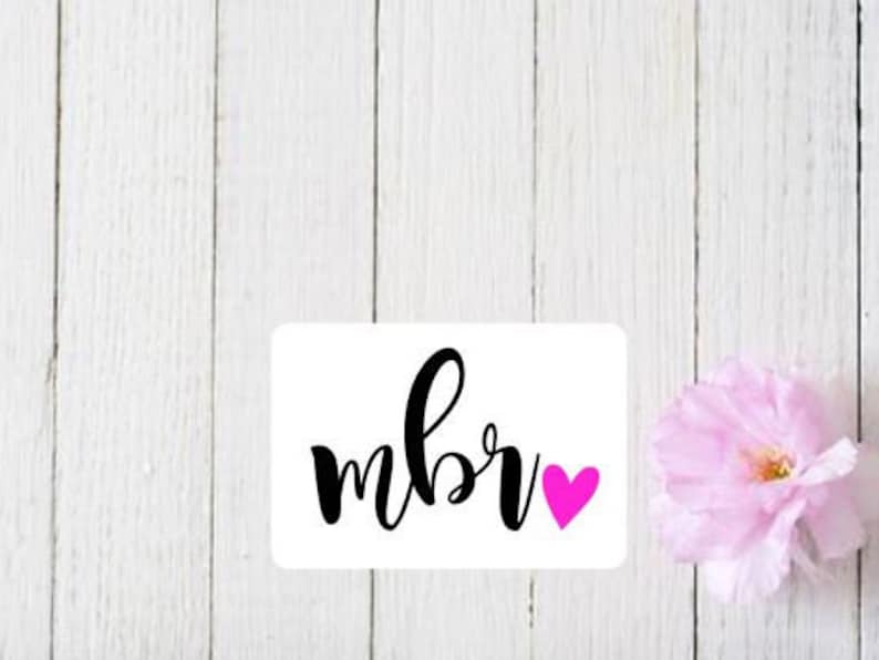 Lowercase Monogram // Monogram Decal // Monogram Car Decal // - Etsy