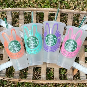 Easter Starbucks Cup, Easter Tumbler, Starbucks Cup, Personalized ...