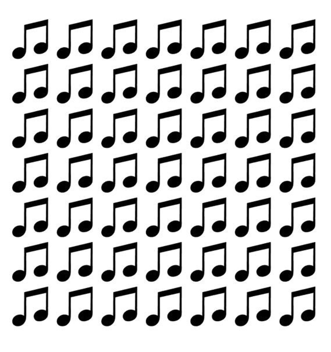 Music Note Tan Decals // Tanning Stickers // Tanning Bed Stickers ...