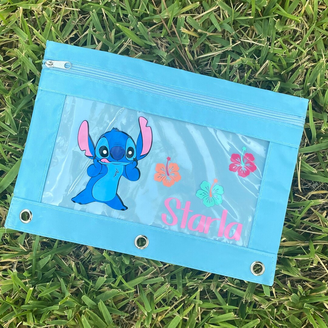 Stitch Pencil Pouch / Personalized Pencil Bag / Lilo and Stitch Pencil ...