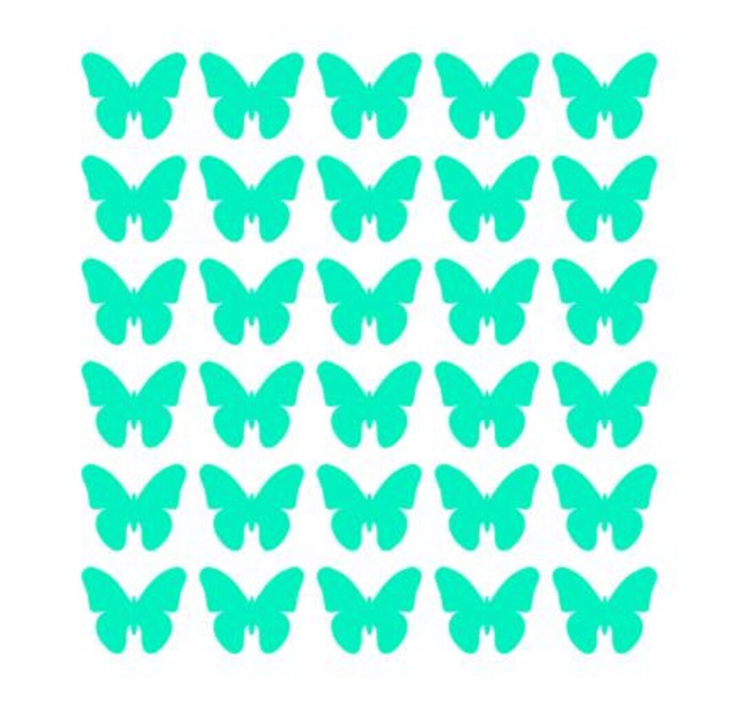 Butterfly Tan Decals // Tanning Stickers // Tanning Bed Stickers ...