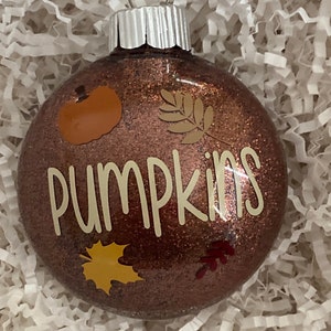 Fall Ornaments / Set of 5 / Fall Tree / Fall Decor / Thanksgiving Tree ...