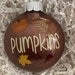 Fall Ornaments / Set of 5 / Fall Tree / Fall Decor / Thanksgiving Tree ...