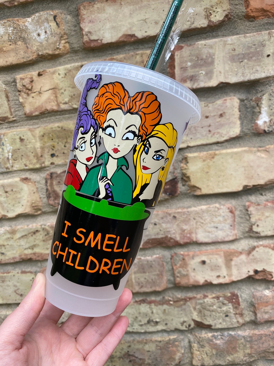 Hocus Pocus Starbucks Venti Reusable Cup Hocus Pocus - Etsy