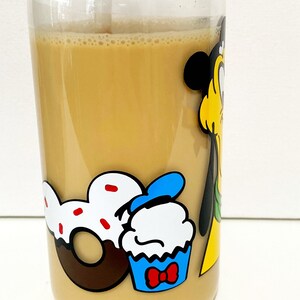 Pluto Snacks Glass Cup Pluto Glass Can 16oz Libby Glass Can - Etsy