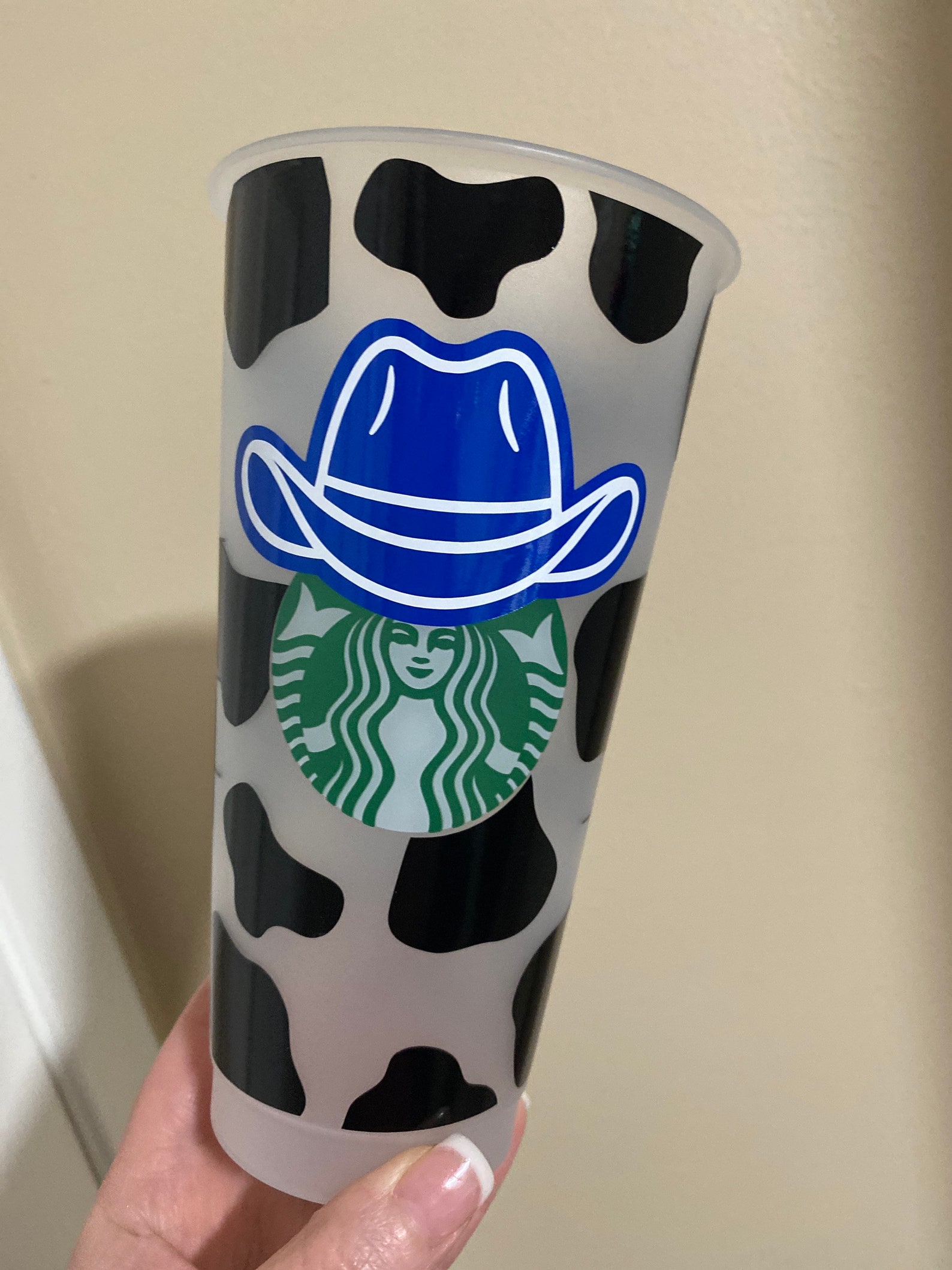 Cow Print Starbucks Cup, Cow Print Tumbler, Cowgirl Starbucks Cup ...