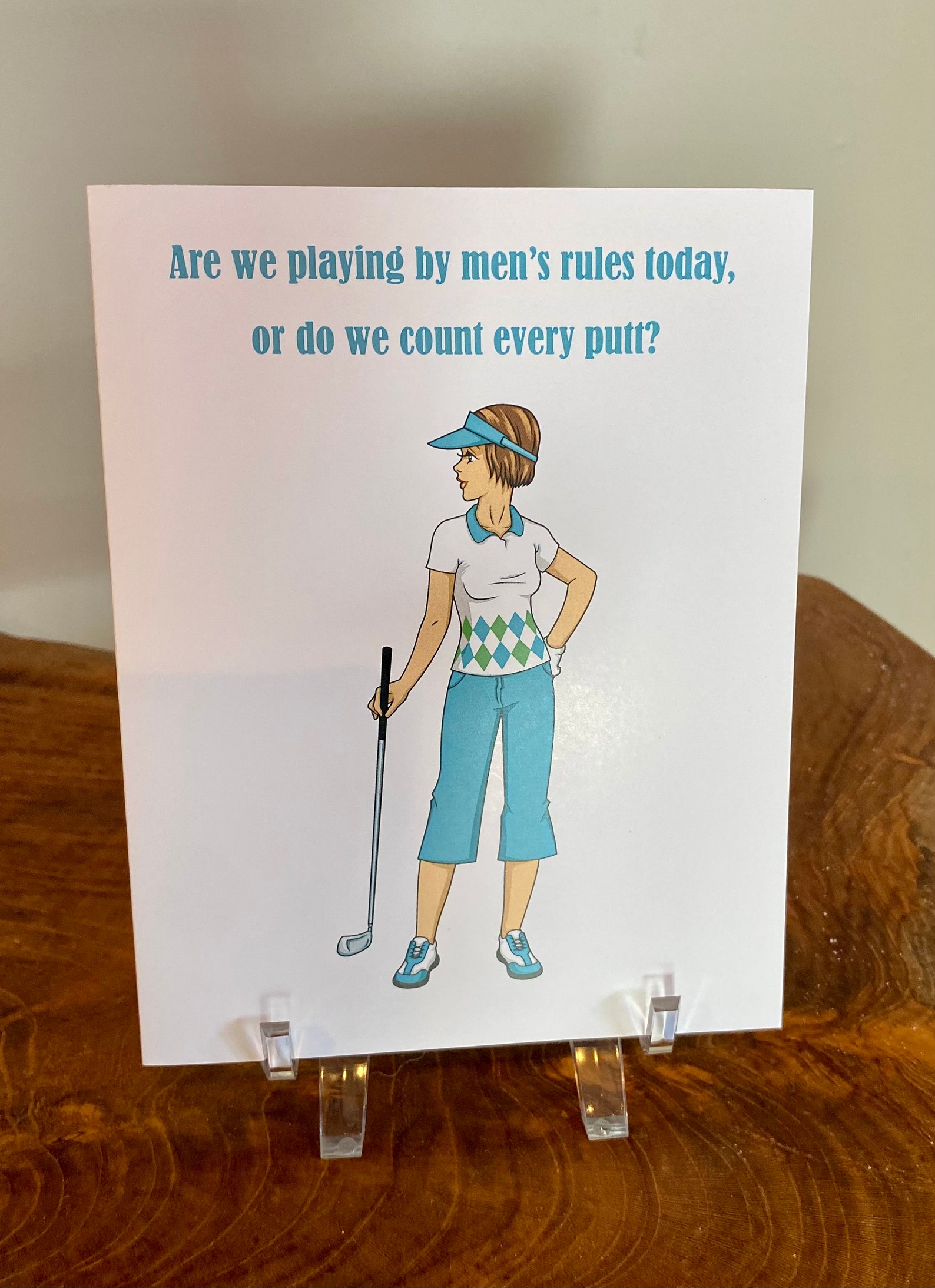 Ladies Golf Cards Golf Thank You Notes Blank Note Card Set - Etsy