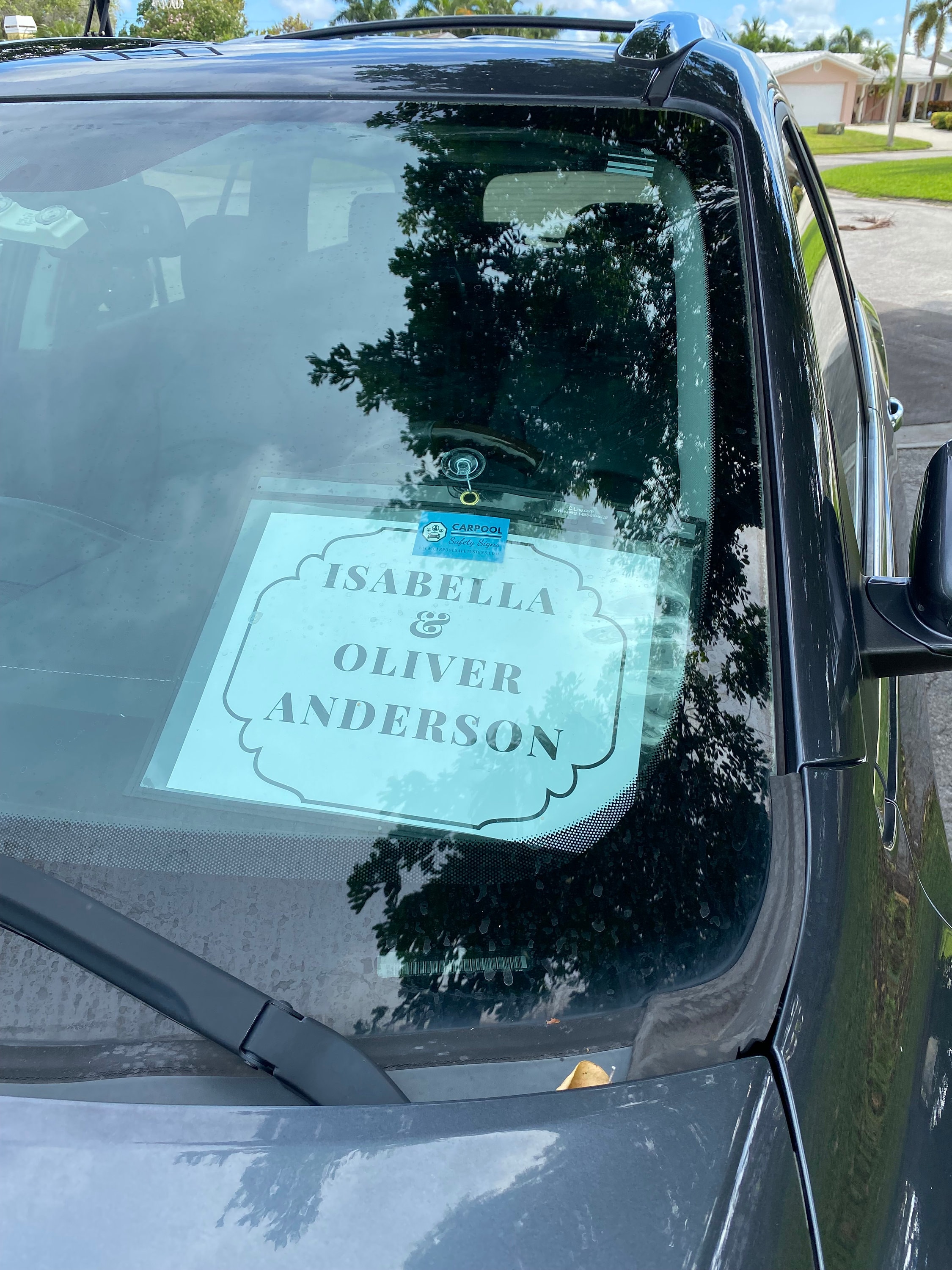 School Pick up Signs, Carpool Lane Sign, Carpool Signs, Car Rider Signs ...