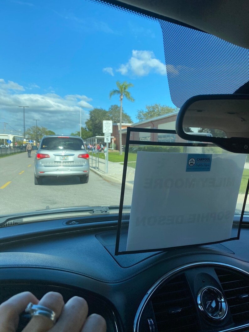 Car Pool Signs Carpool Lane Sign Carpool Pick up After School Sports ...