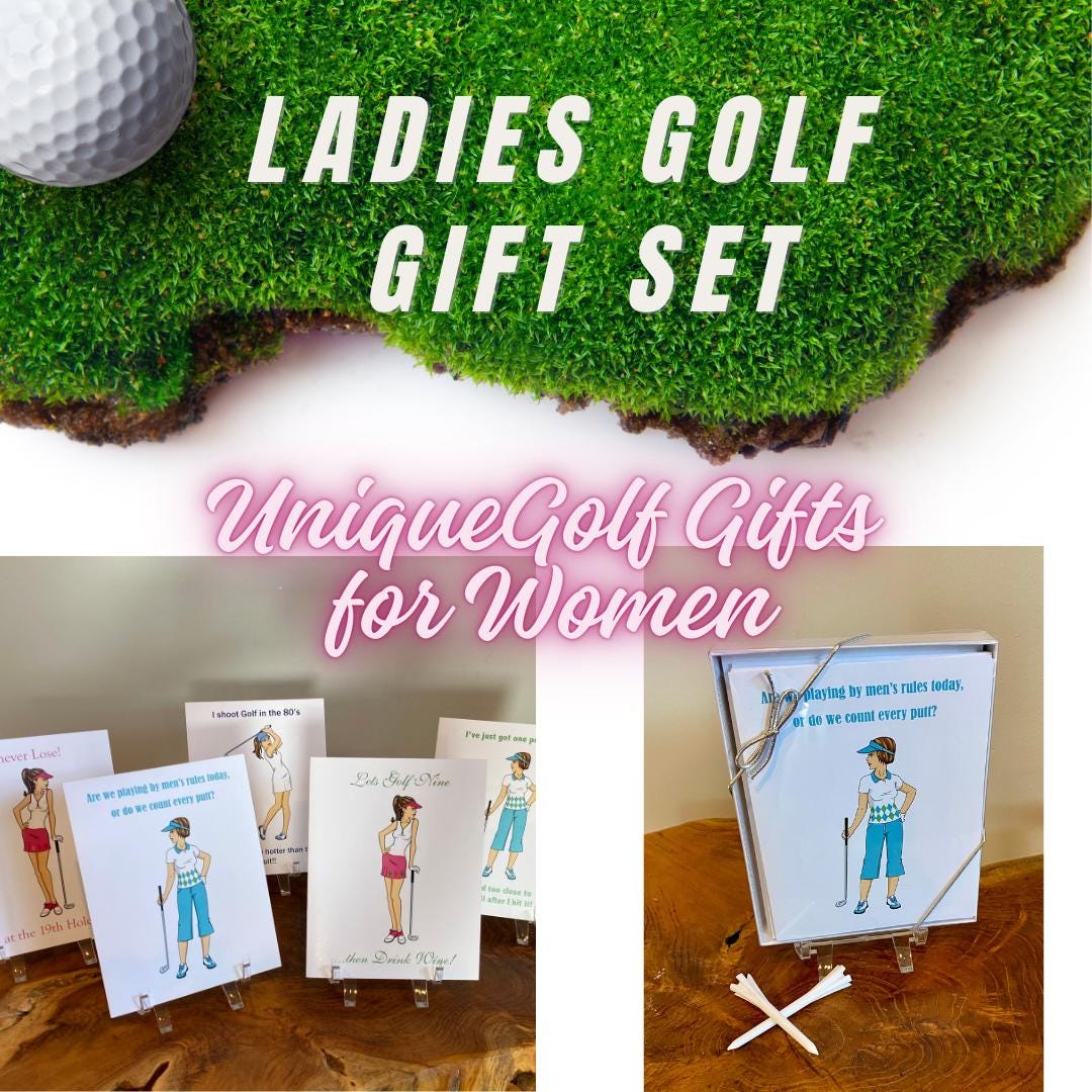 Golf Cards, Golf, Note Cards, Ladies Golf Note Cards, Women, Blank Note ...
