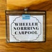 Car Pool Signs Carpool Lane Sign Carpool Pick up After School Sports ...