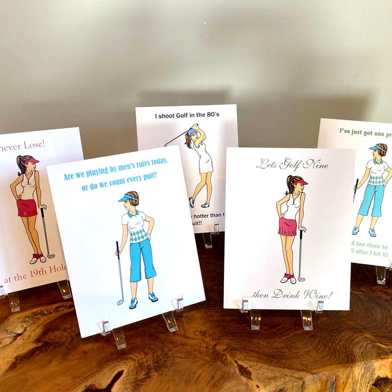 Handmade Golf Card - Etsy