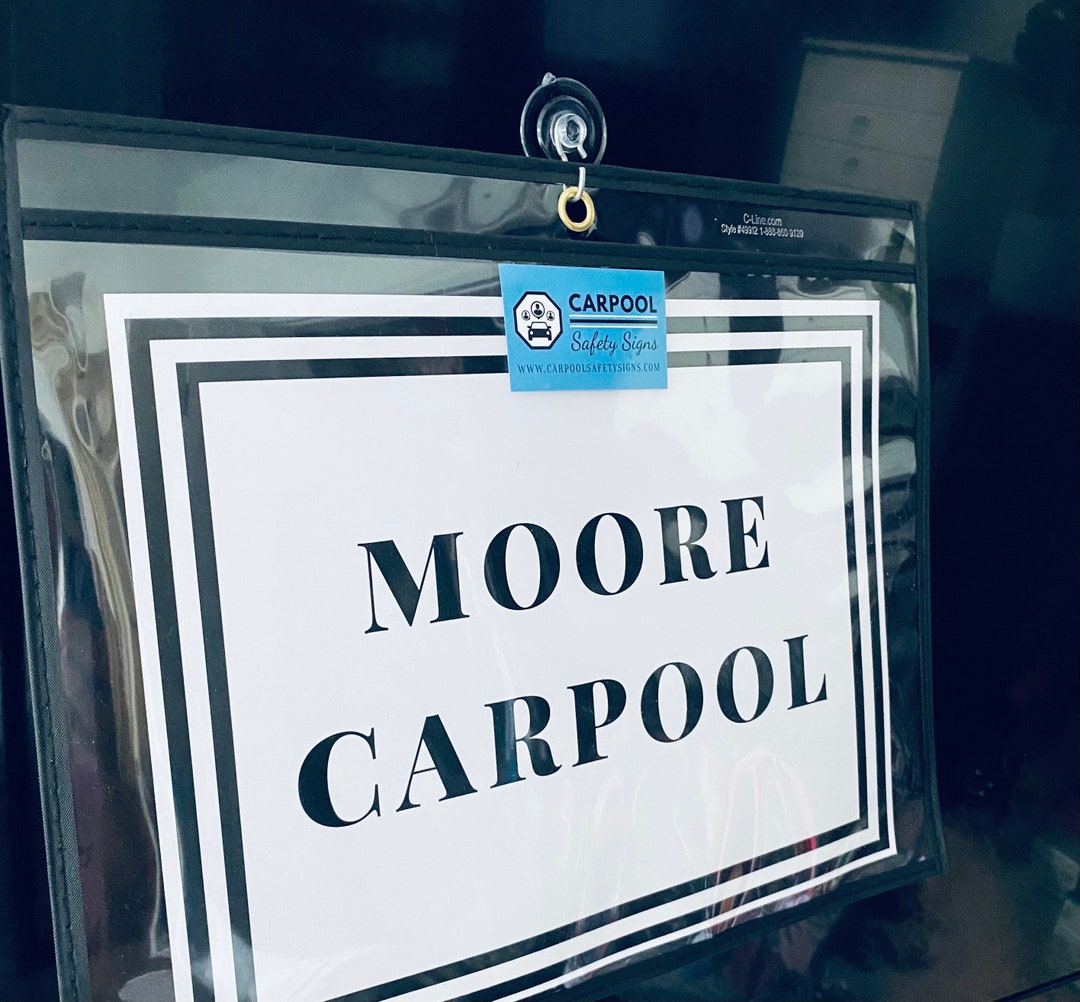 Carpool Signs, Car Rider Signs, Rider Signs, School Sign, Car Pool ...