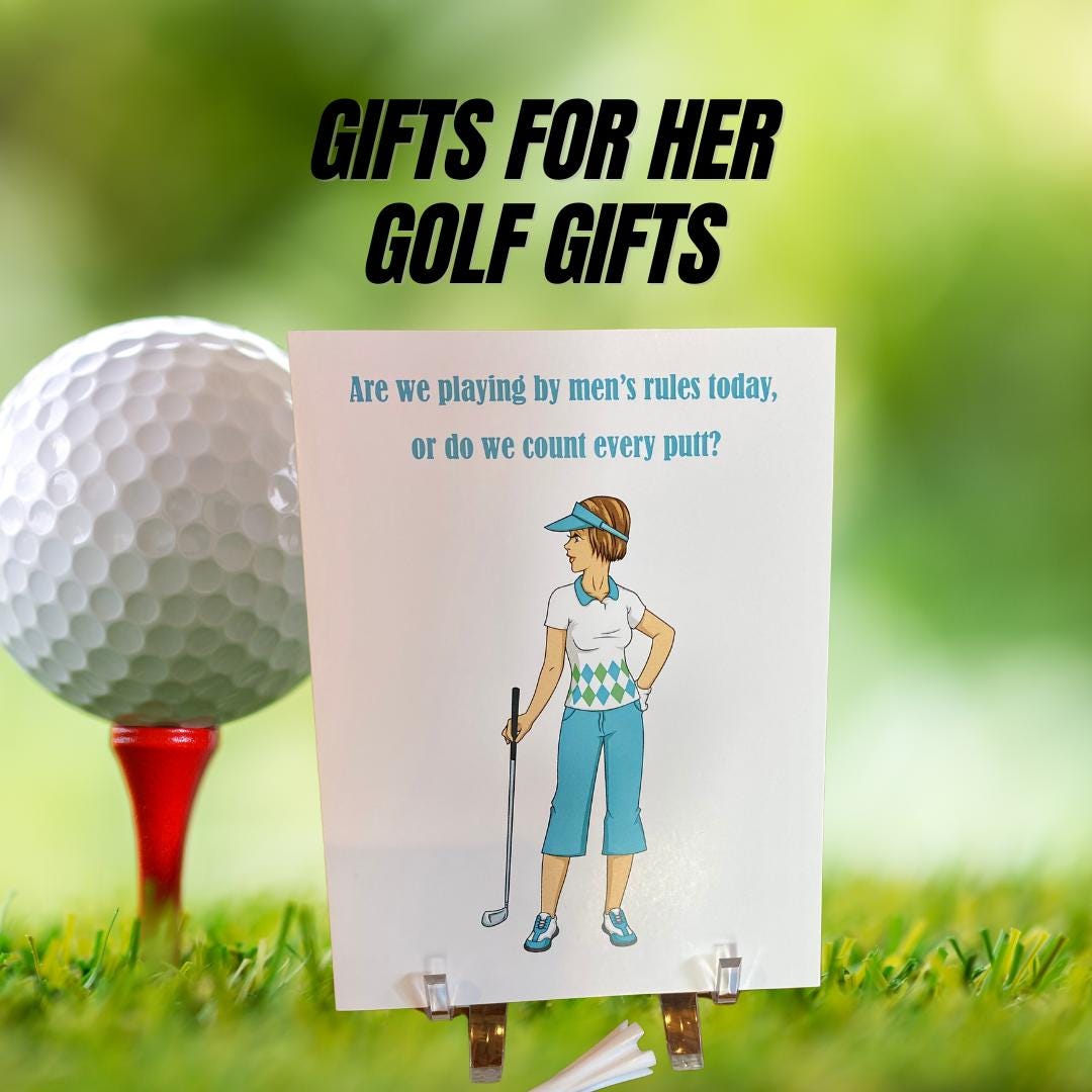 Golf Cards, Golf, Note Cards, Ladies Golf Note Cards, Women, Blank Note ...