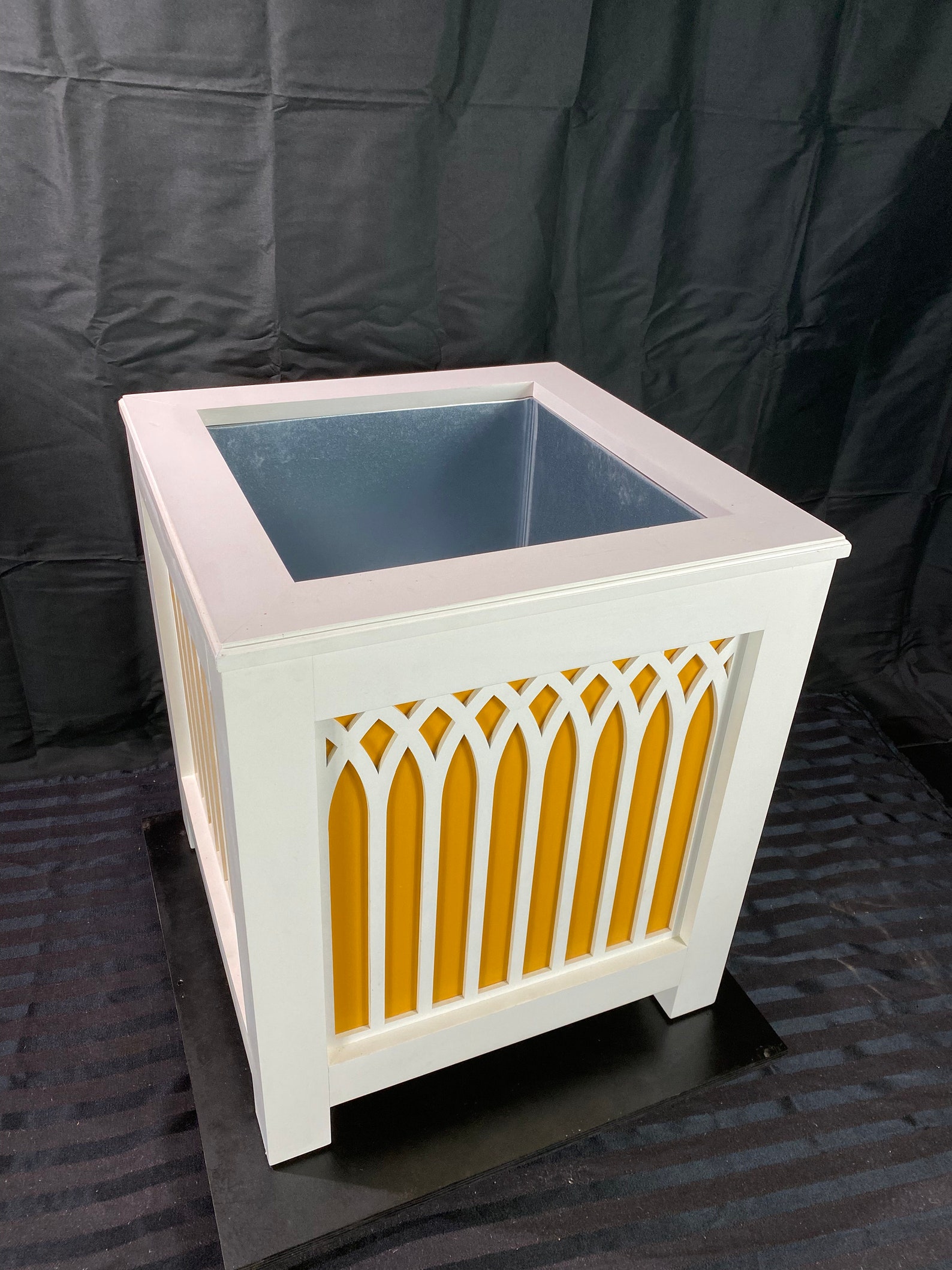 Mediterranean Style Planter. Custom Planter Boxes, Metal Planter Box ...