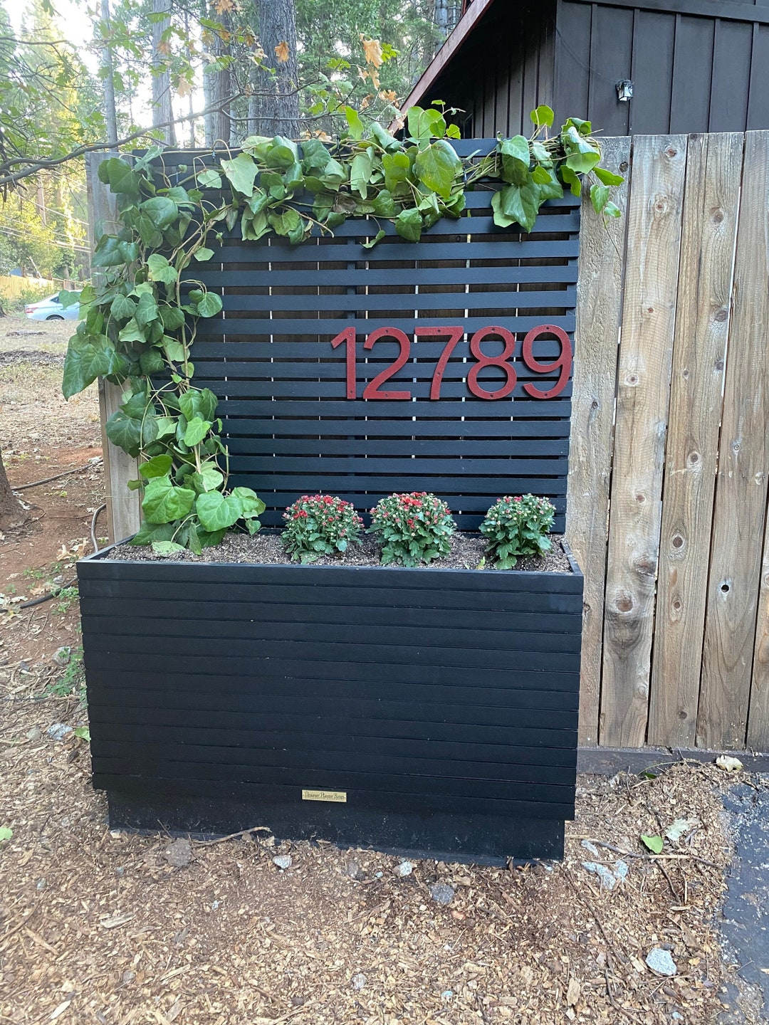 Custom Privacy Screens Made to Order. Mid Century Modern Planter, Ipe ...