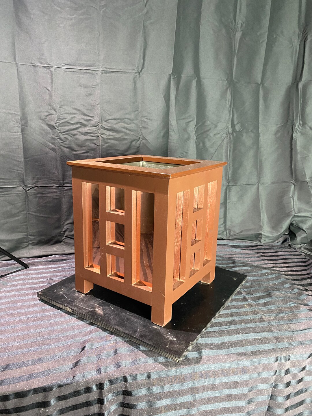 Modern Craftsman Planter. Custom Planter Boxes, Metal Planter Box ...