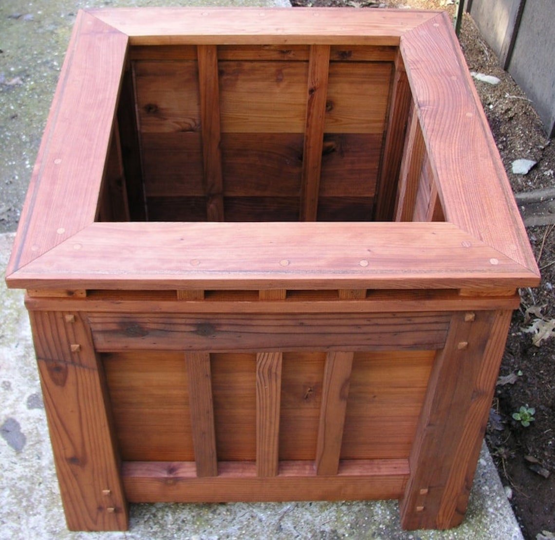 Mission Style Planter, Craftsman Style, Custom Planter Box, Custom ...