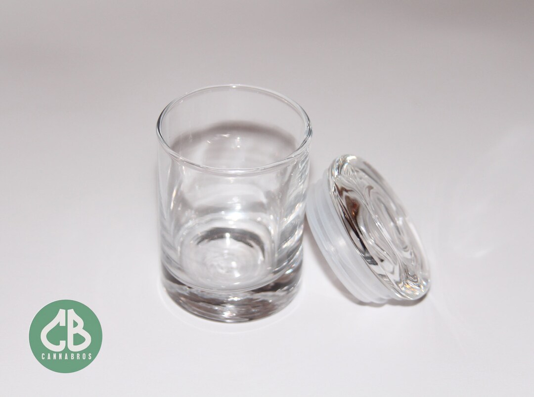 Canna Glass Jar - Etsy