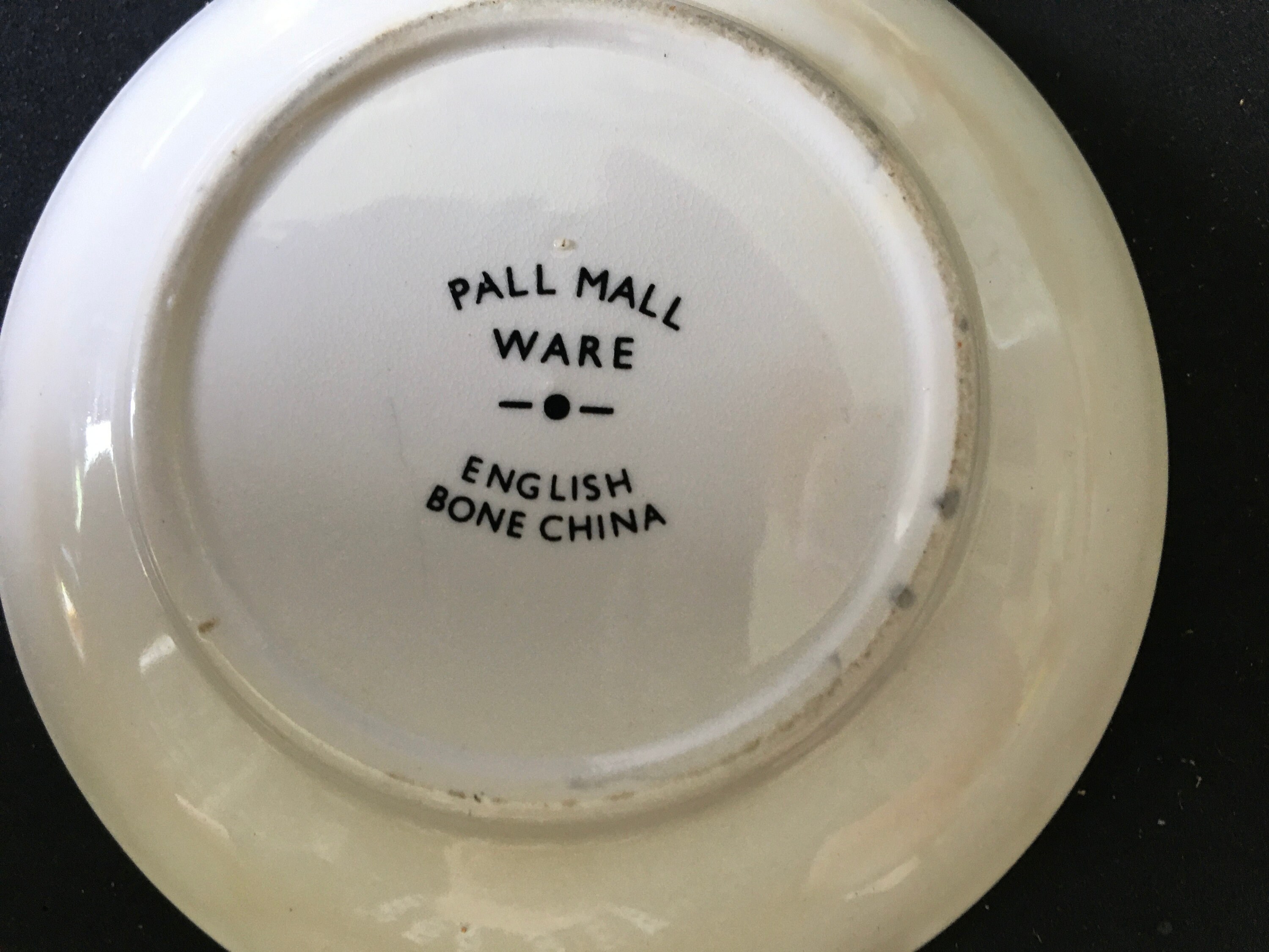 Vintage Pall Mall English Bone China Tea Bag Dish 3 1/2 - Etsy