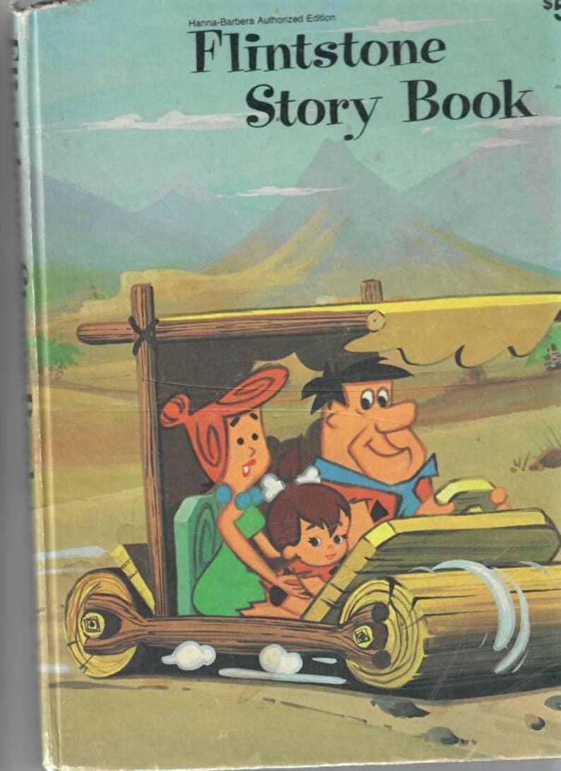 Vintage Flintstone Story Book by Horace J. Elias H/C 1974 Hanna-barbera ...