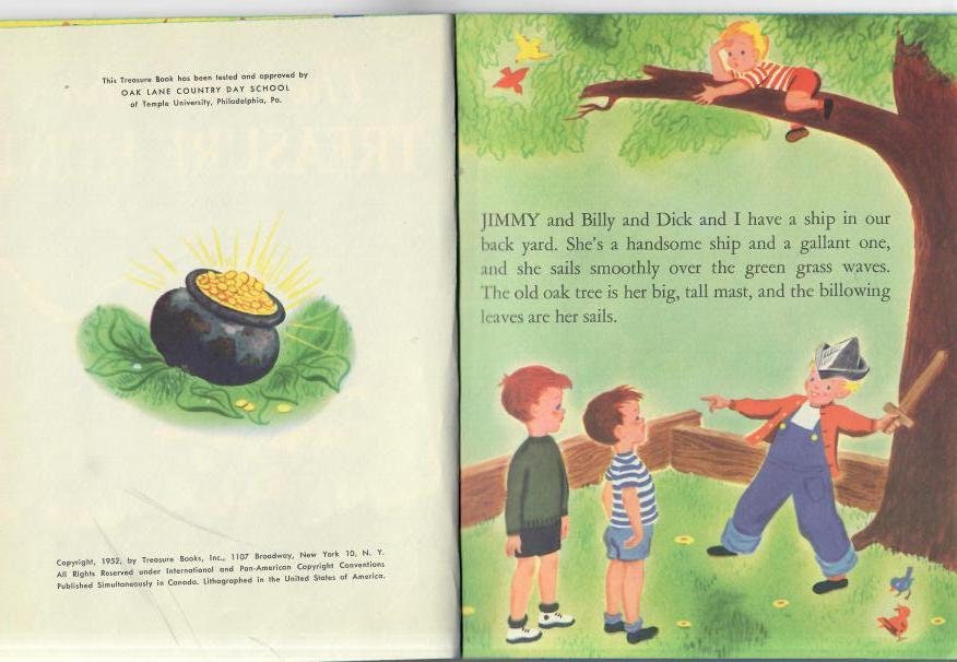 The Wonderful Treasure Hunt by Irma Wilde 1952 Free Shipping - Etsy