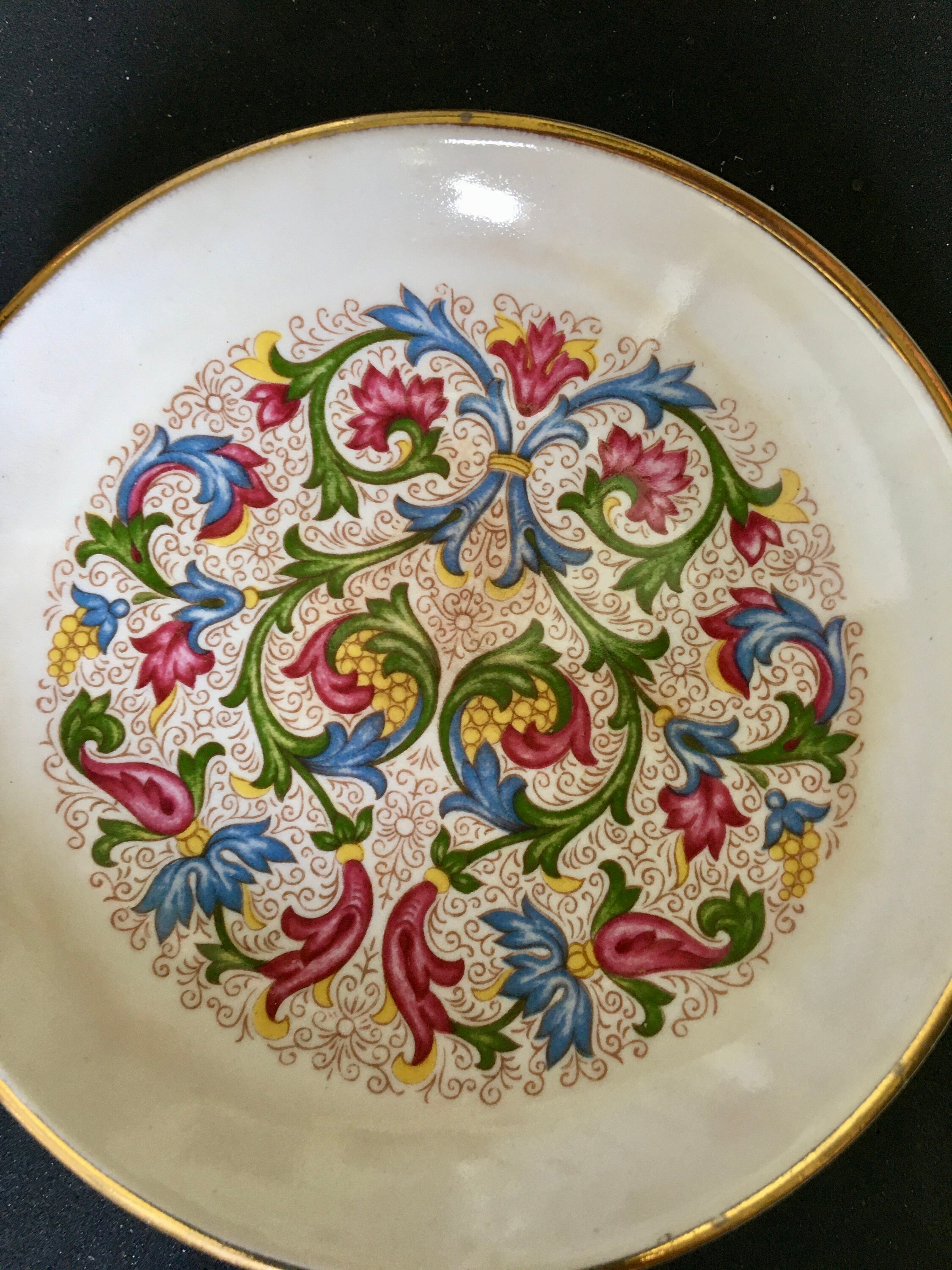 Vintage Pall Mall English Bone China Tea Bag Dish 3 1/2 - Etsy