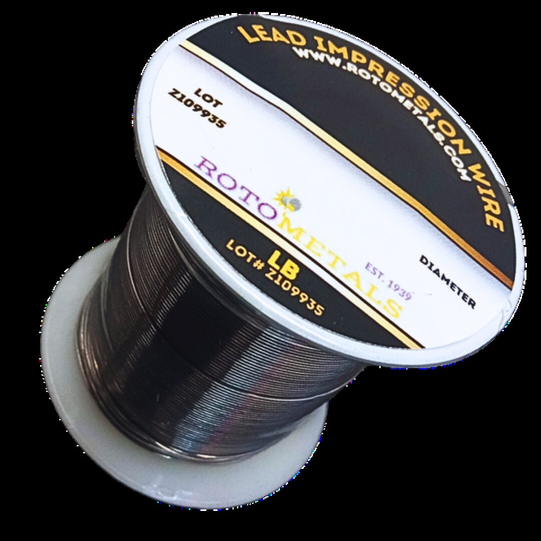 Lead Impression Wire - .040 Diameter - (1lb Spool) - Etsy