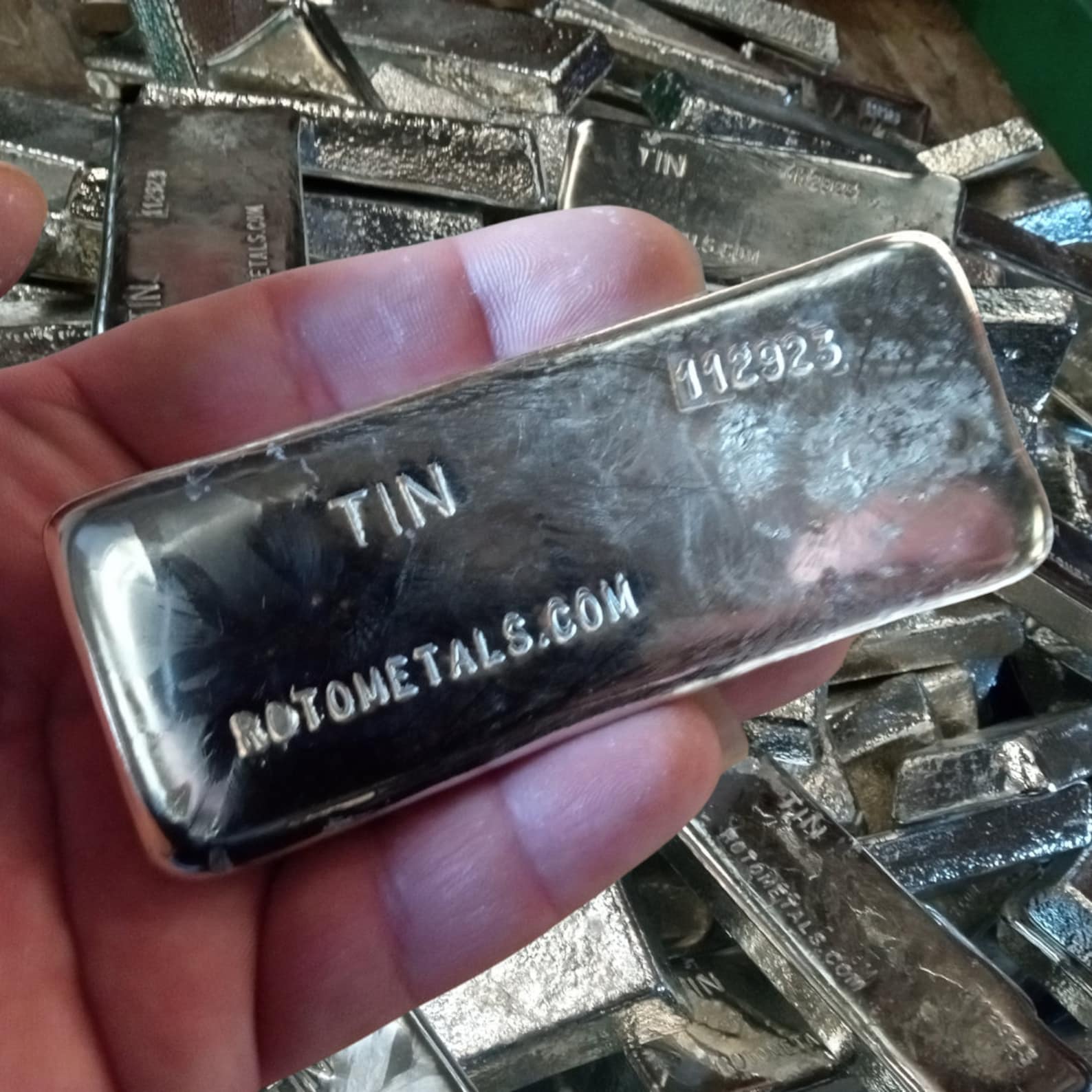 Pure Tin Ingot - Etsy