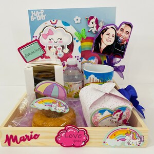 Personalized Breakfast Tray \ Birthday Gift\ Mothers Day\ Love Details ...