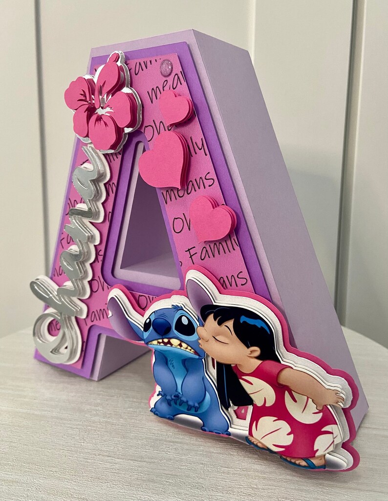 3d Letters Birthday Gift Mothers Day Love Details Cute Gifts Cocomelon ...