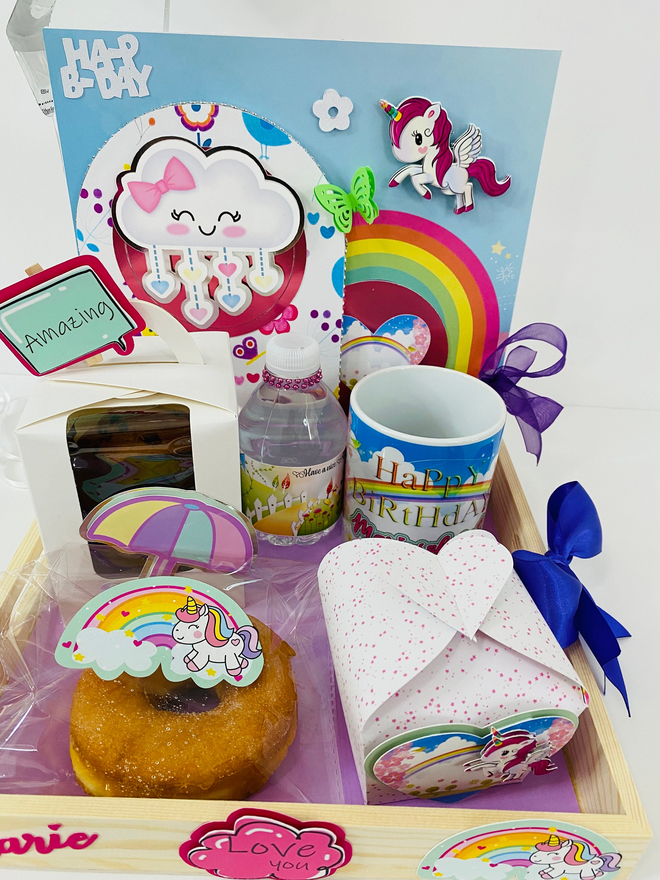 Personalized Breakfast Tray \ Birthday Gift\ Mothers Day\ Love Details ...