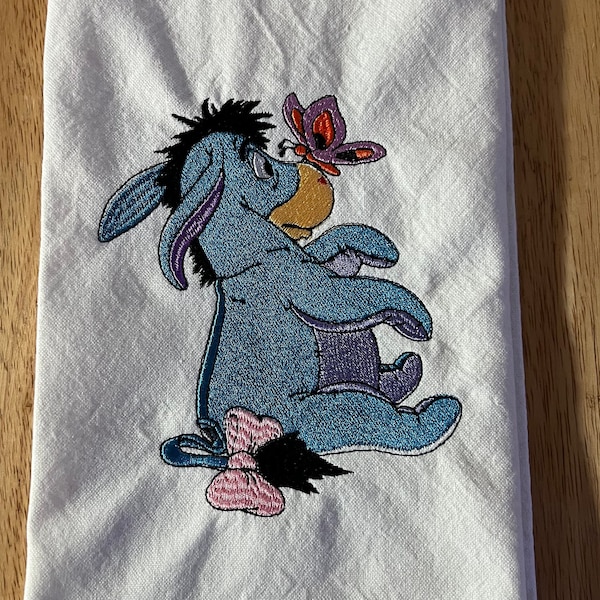 Eeyore Svg With Butterfly - Etsy
