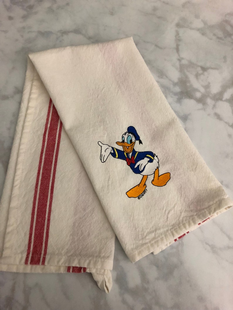 Donald Duck Tea Towel Kitchen Towel Dish Towel Hand Towel - Etsy Donald Duck Tea Towel Kitchen Towel Dish Towel Hand Towel - Etsy
