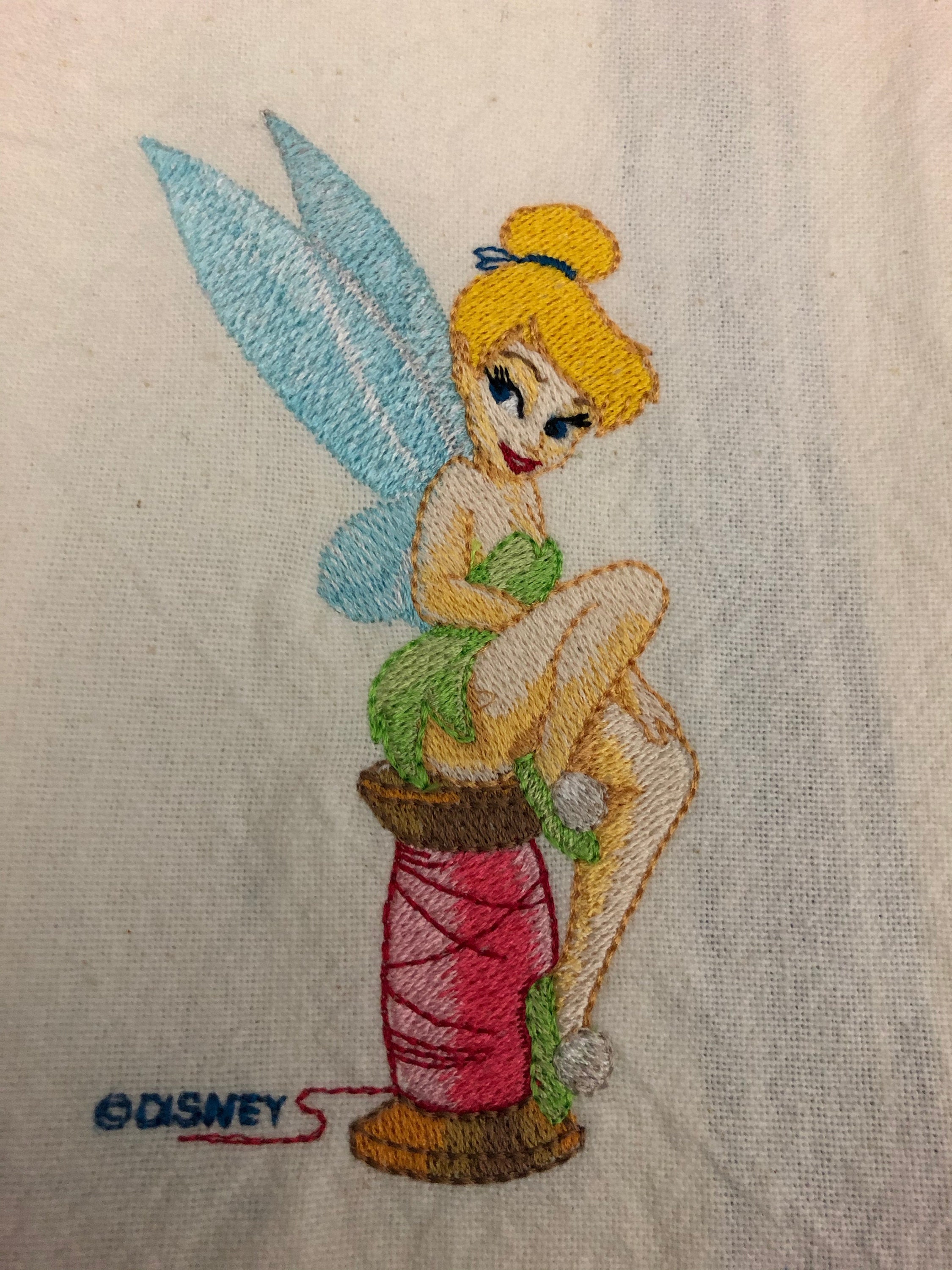 Tinkerbell, Tea Towel, Kitchen Towel, Dish Towel - Etsy