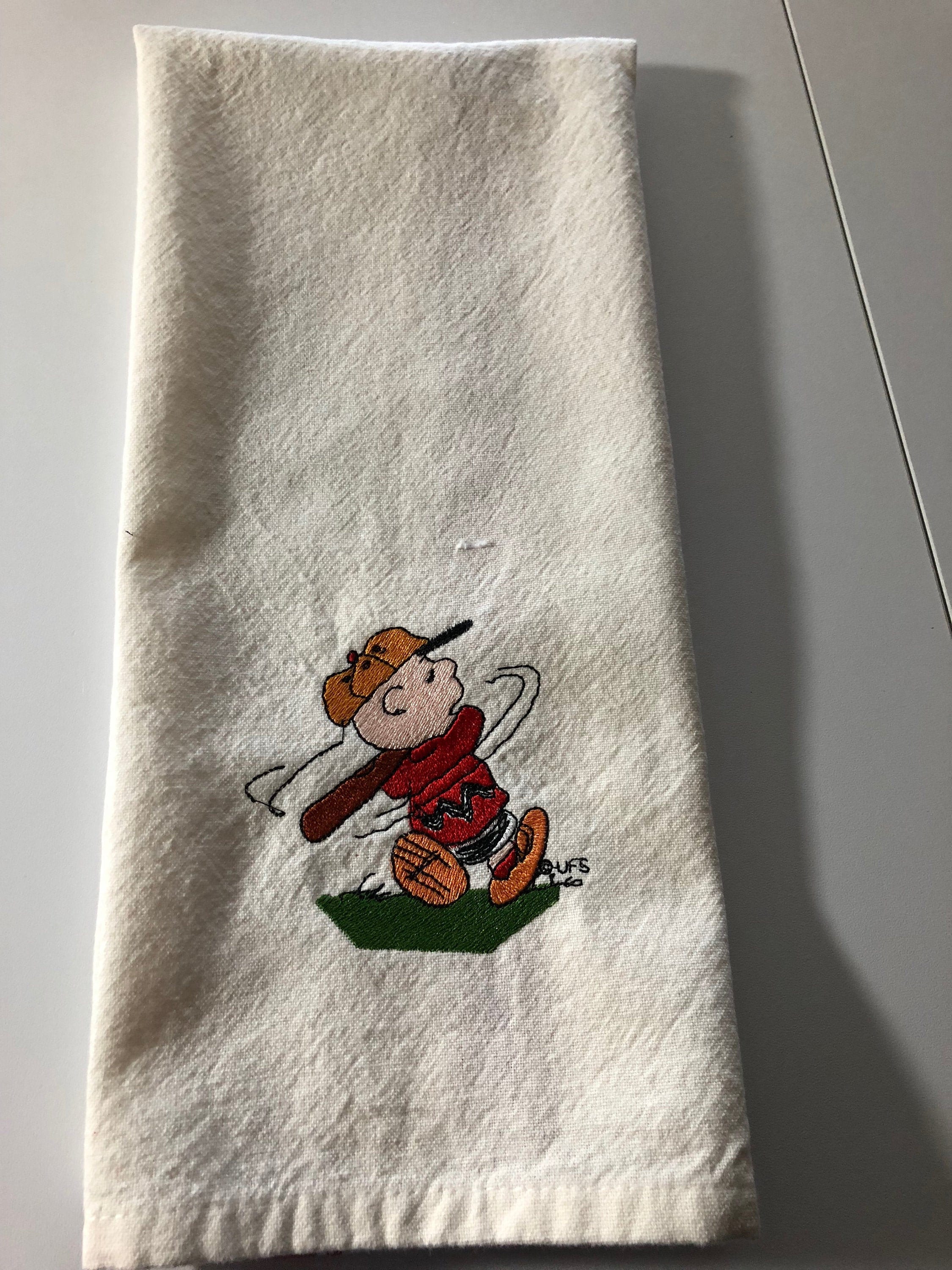 Charlie Brown, Tea Towel, Kitchen Towel, Dish Towel - Etsy