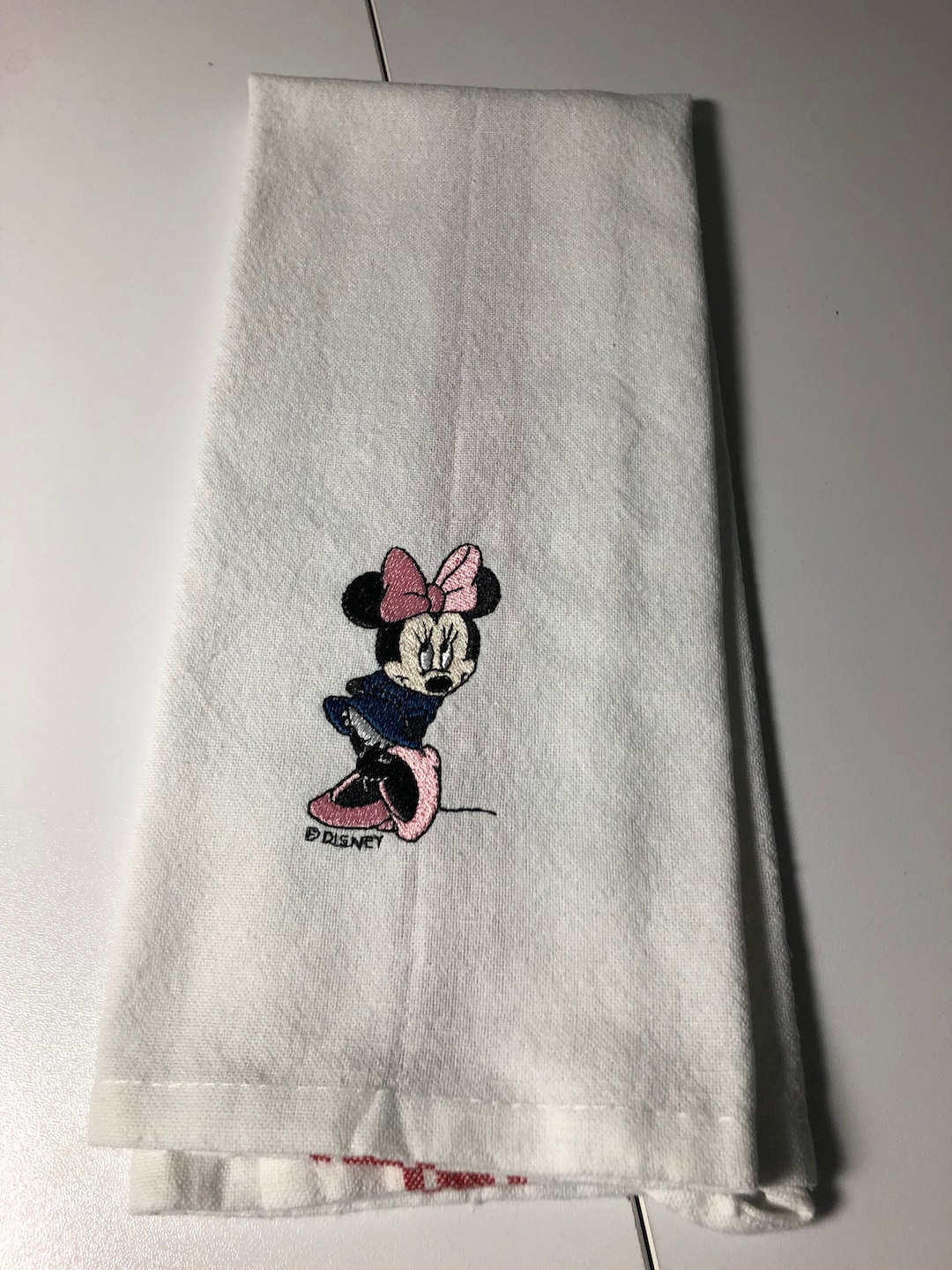Minnie Mouse, Tea Towel, Kitchen Towel, Dish Towel - Etsy